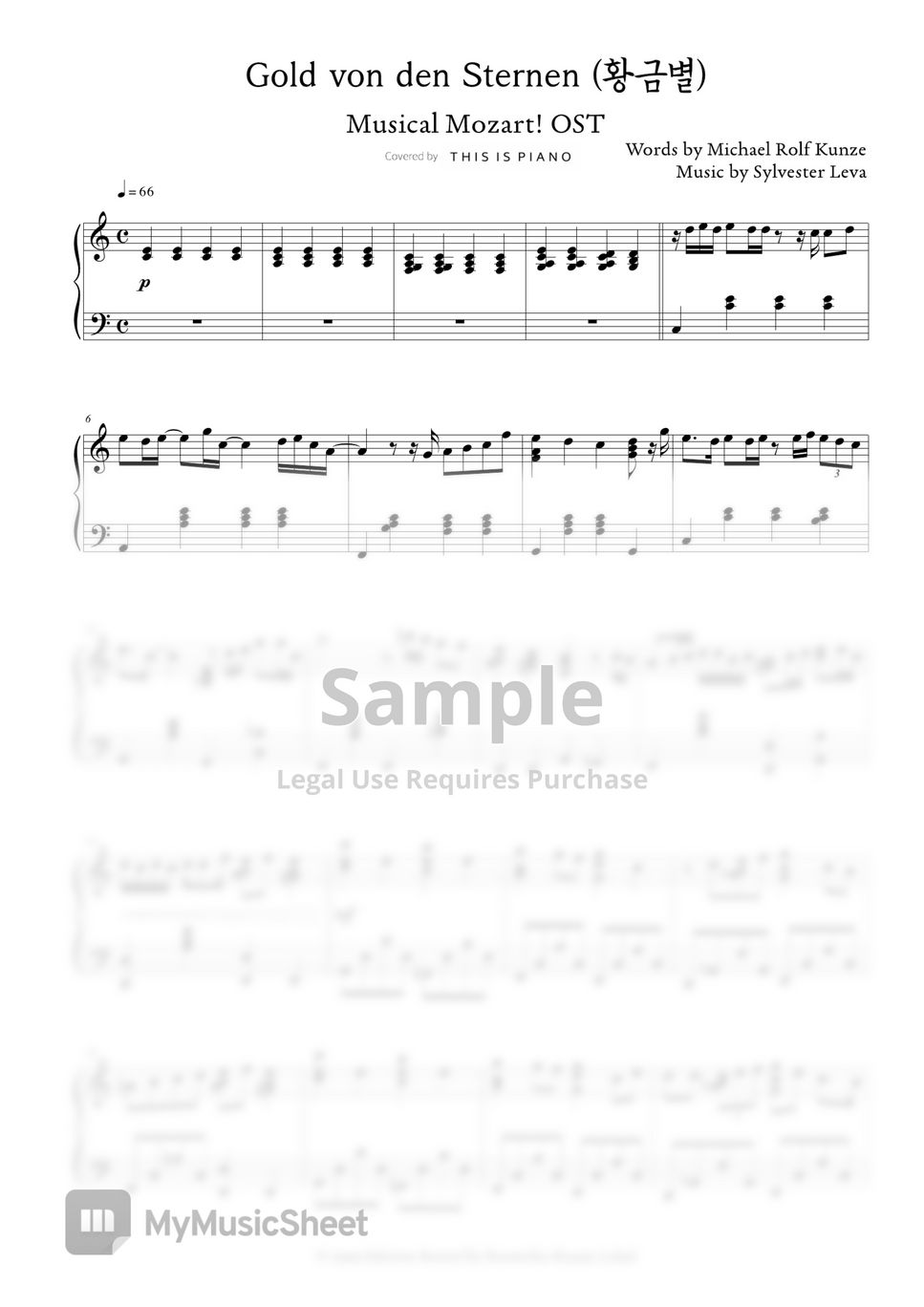 Musical Mozart! - Gold von den Sternen (Golden Stars) (Easy Version ...