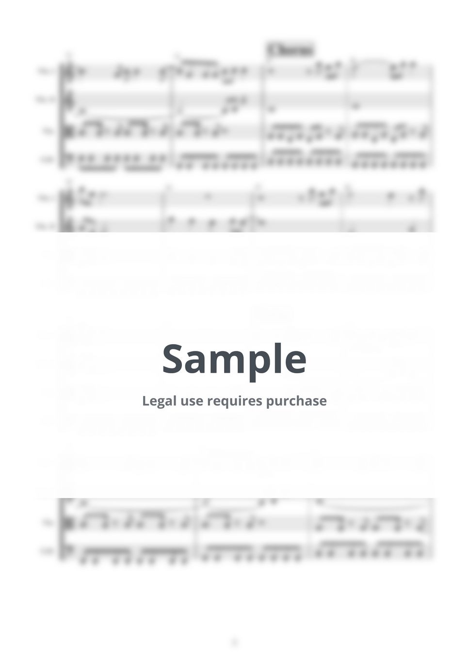 The Weeknd - Save Your Tears (for string quartet Score+Parts) 曲谱 by ...