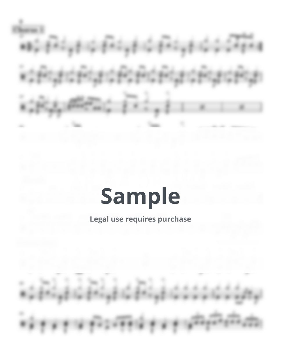 MASDO - Miss Flower Learns To Twist (Drum Cover) Sheets by Dr. Milor Kong