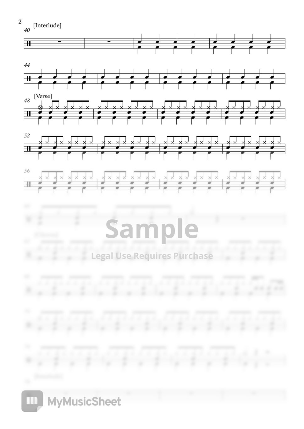 AKMU - HAPPENING Sheets by 606Drum