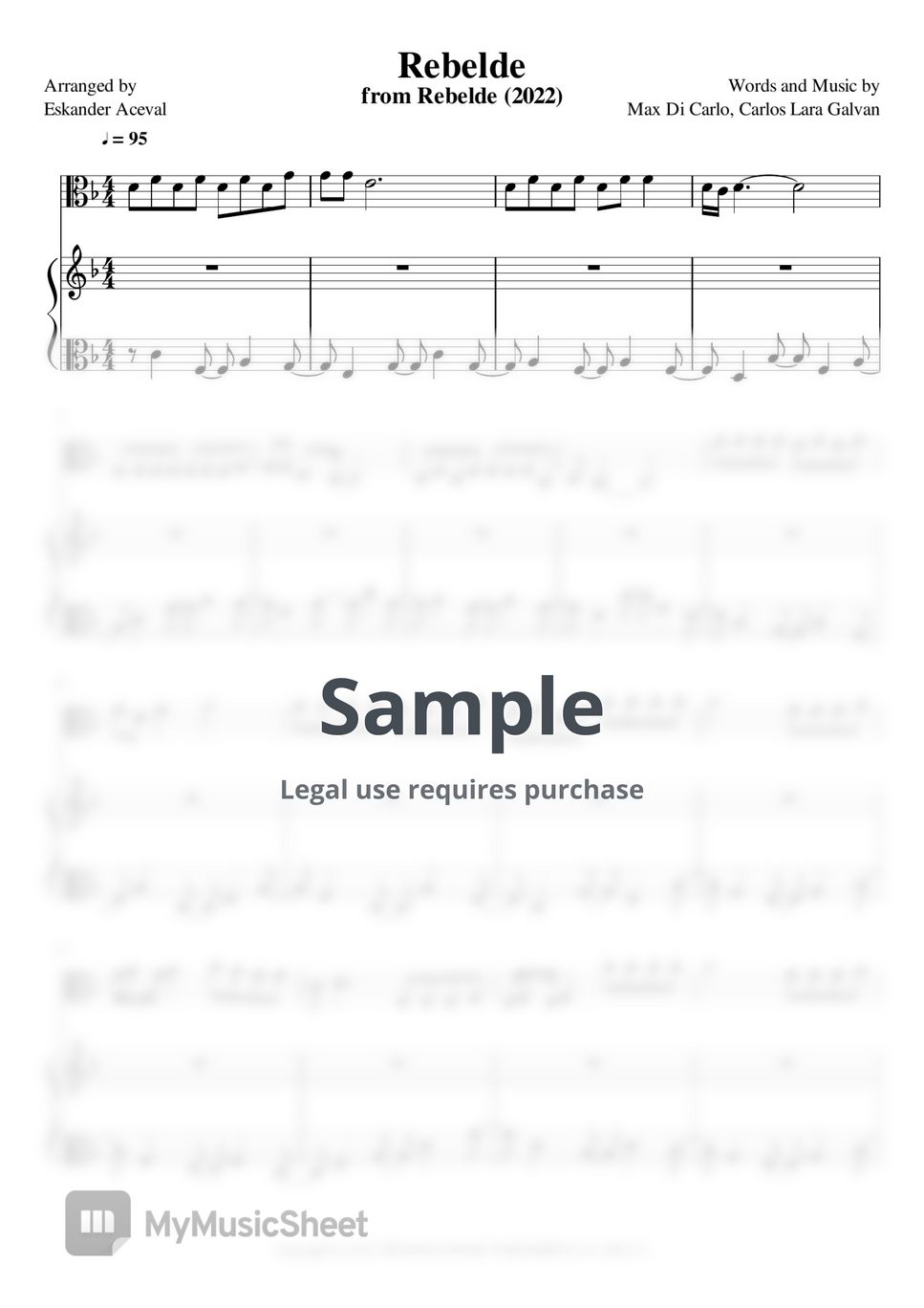 Rebelde, la Serie - Rebelde Sheets by esac