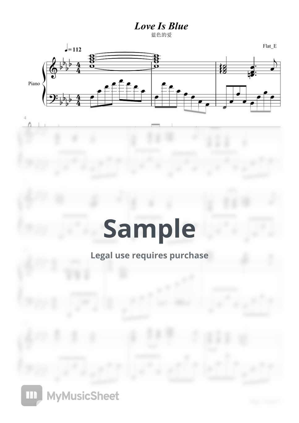 Richard Clayderman - Love Is Blue (Lamour est bleu-Close to the ...