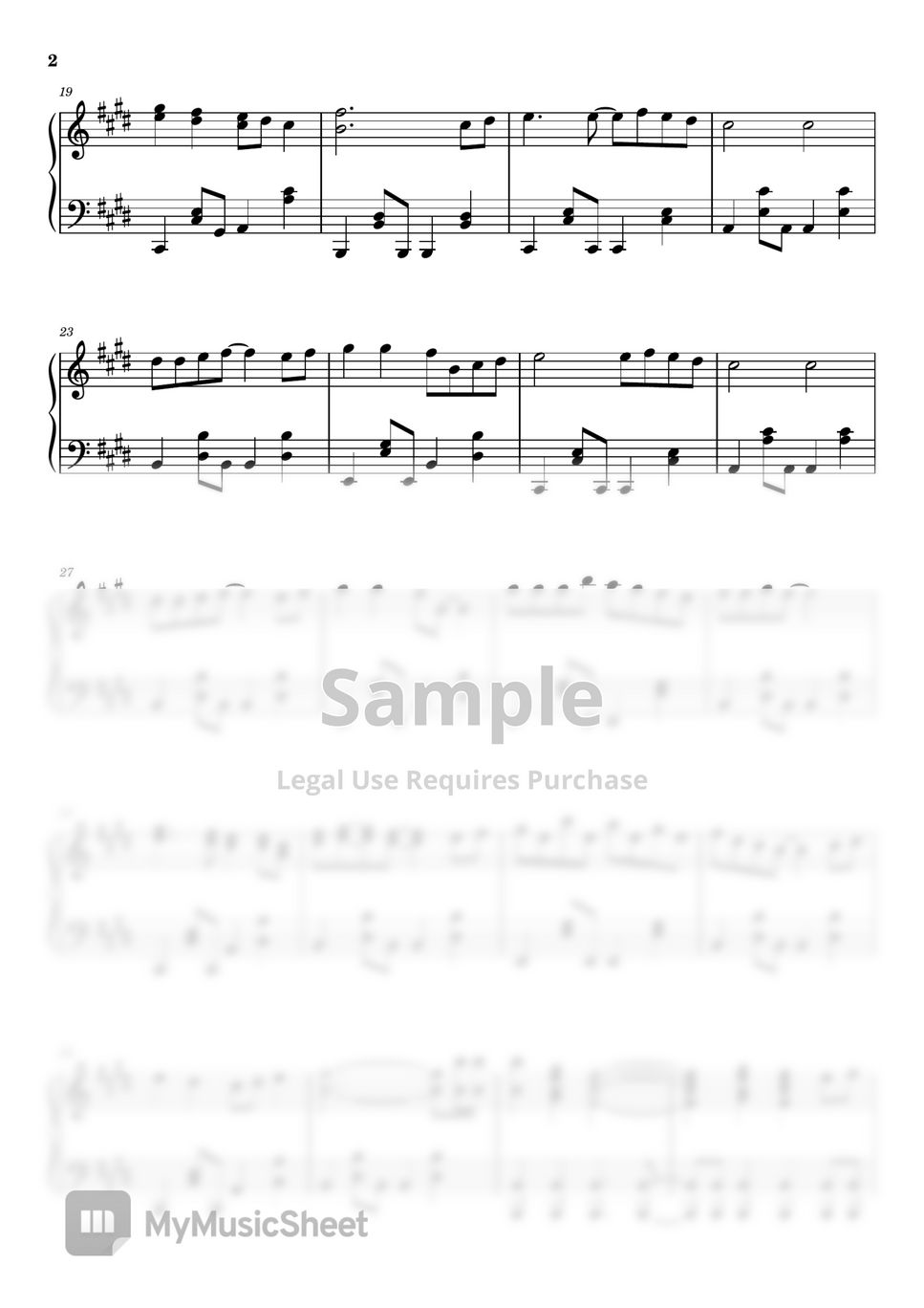 Mike Oldfield - Moonlight Shadow Sheet Music by Piano Go Life