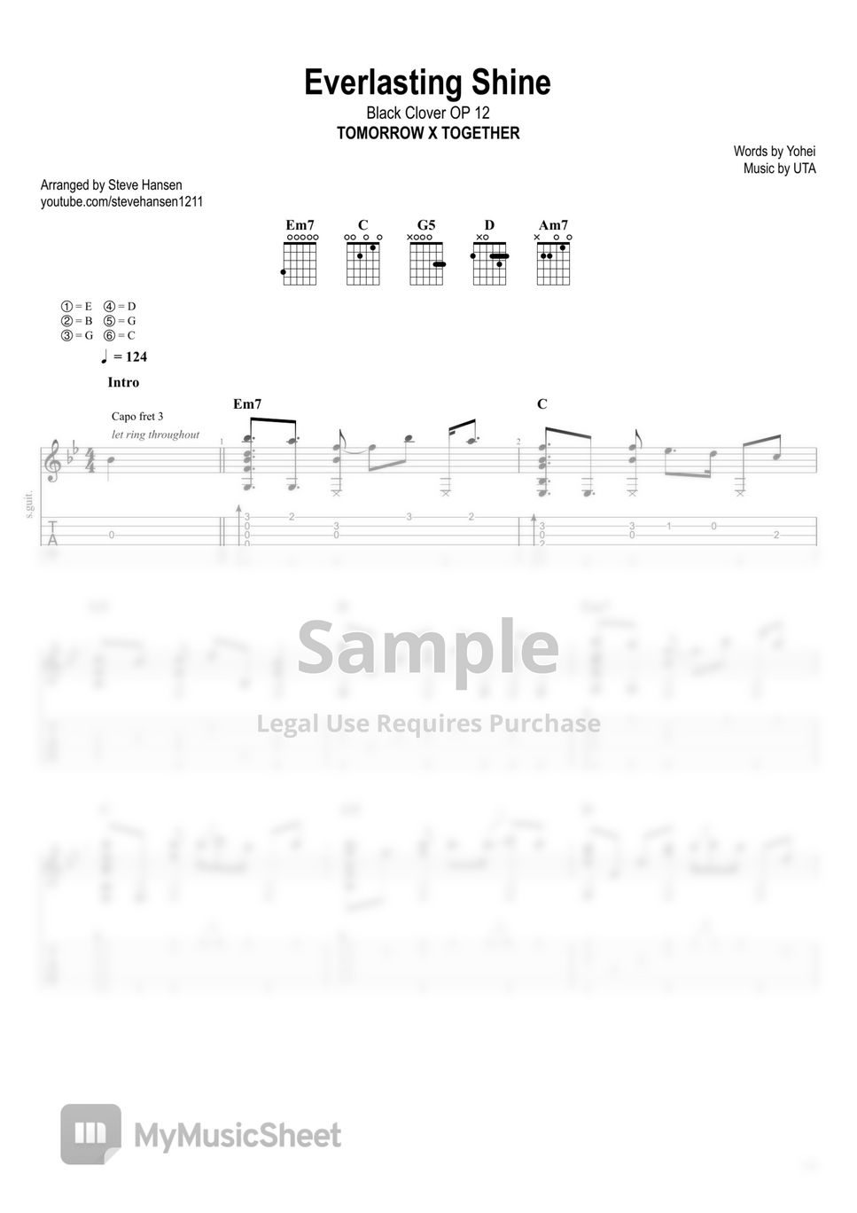 TOMORROW X TOGETHER - Everlasting Shine (From "Black Clover ...