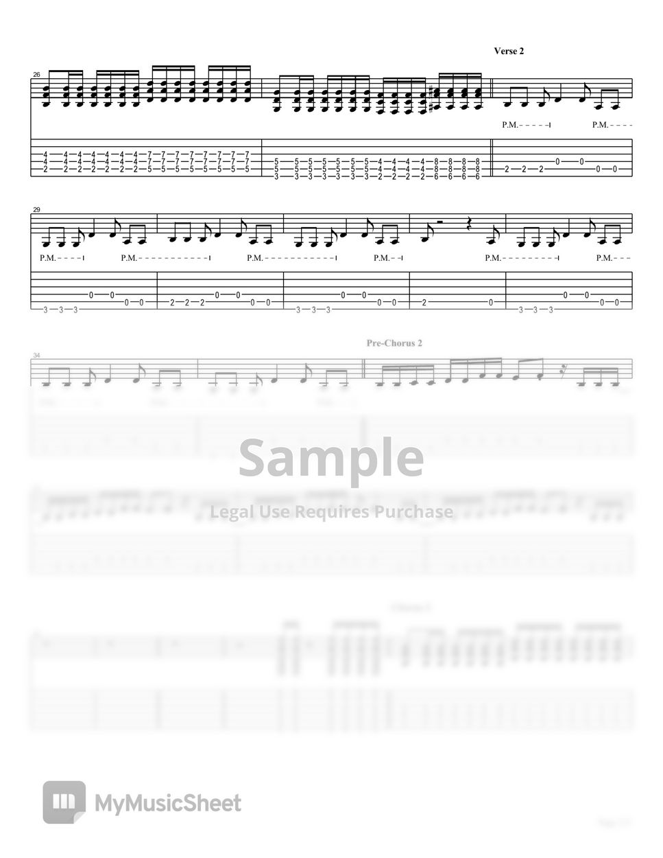 Fall Out Boy - Dance Dance Sheets by Munk