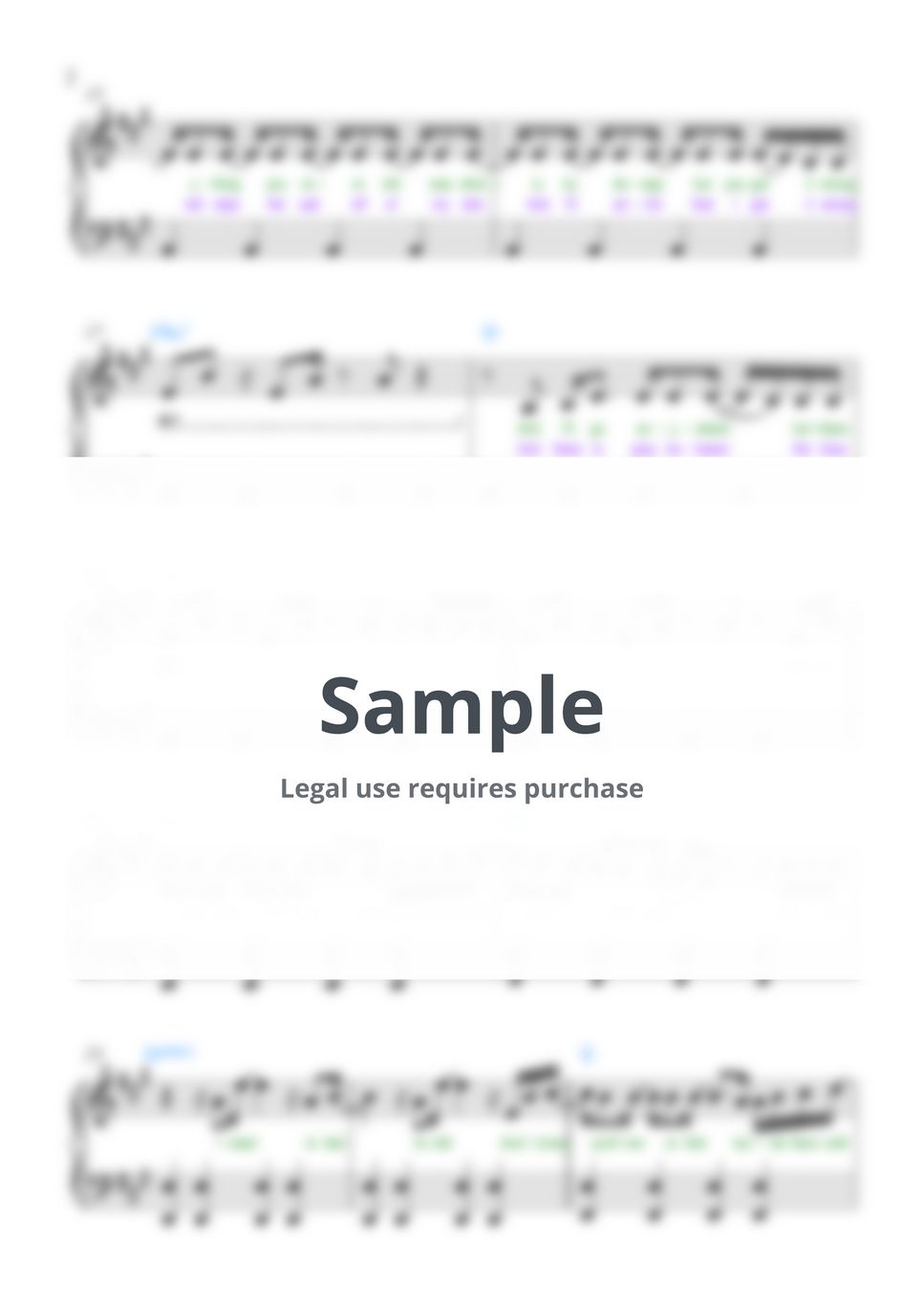 CHVRCHES - Leave a Trace 악보 by Rita B