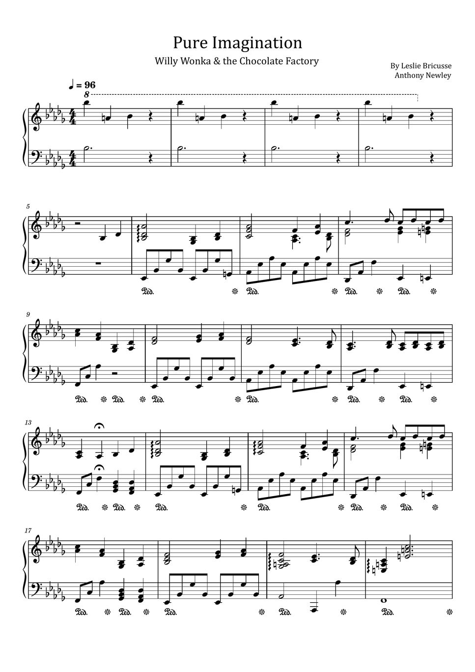 Leslie Bricusse, Anthony Newley - Pure lmagination (From Willy Wonka And The Chocolate Factory ...