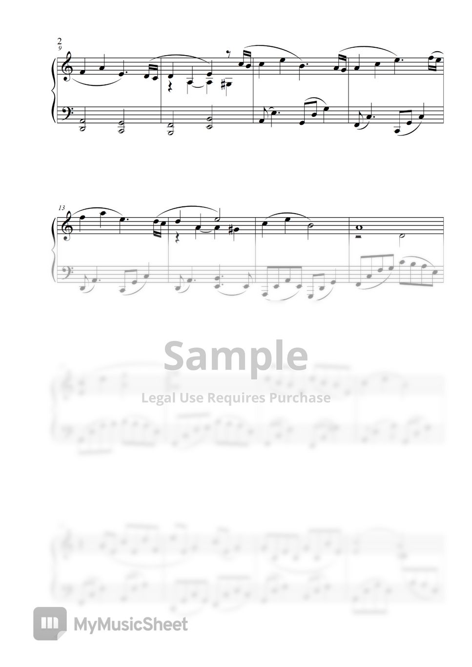 SHIINA GOU - Kamado Tanjirou No Uta (Demon Slayer OST) Sheet Music by MUERIC