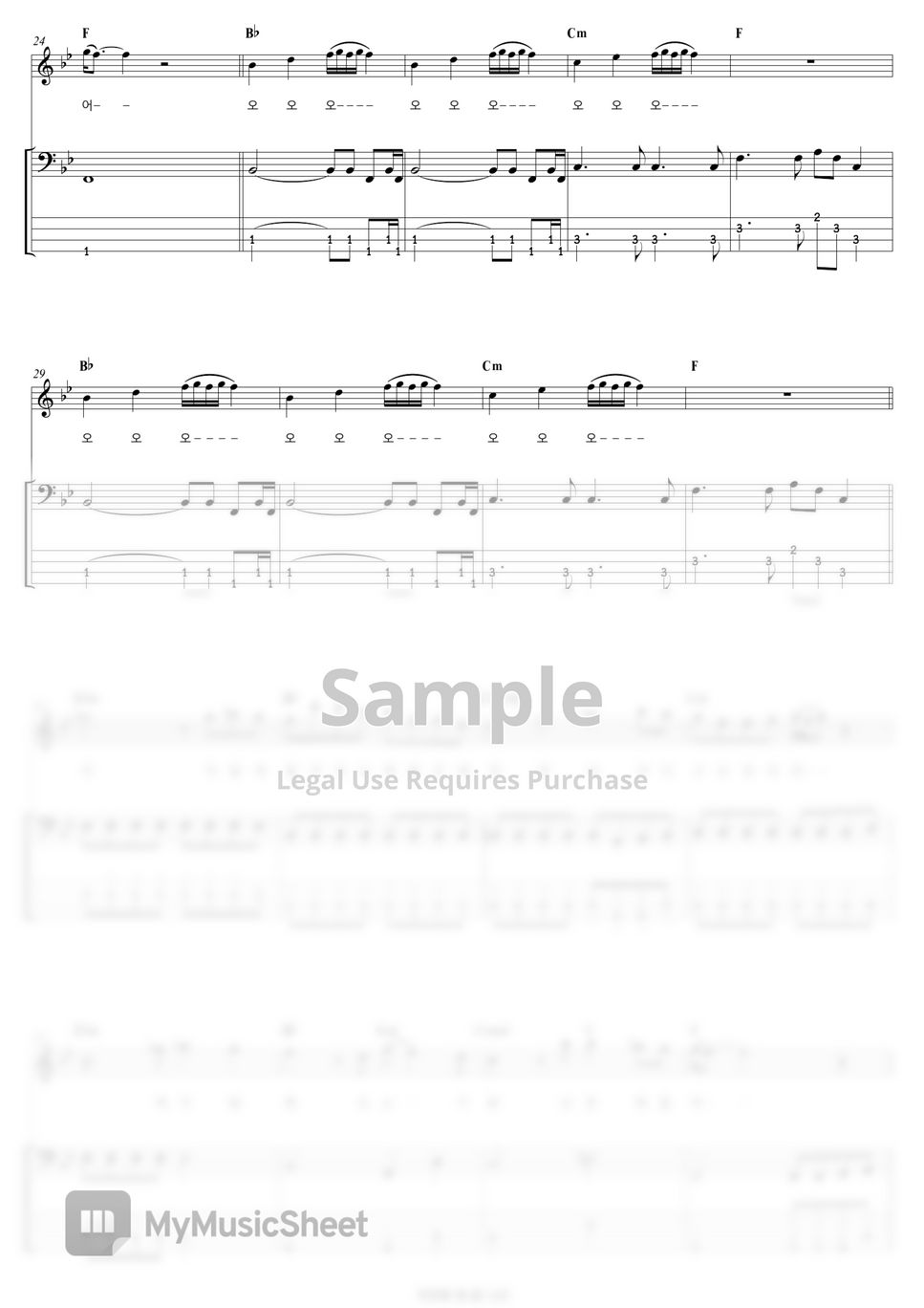 JANNABI - Blue Spring | Bandscore Sheet Music