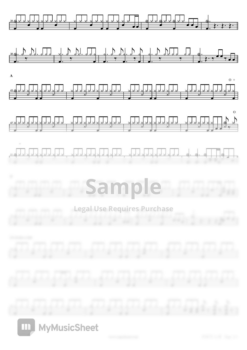 조용필 바람의 노래 Sheets By Copydrum