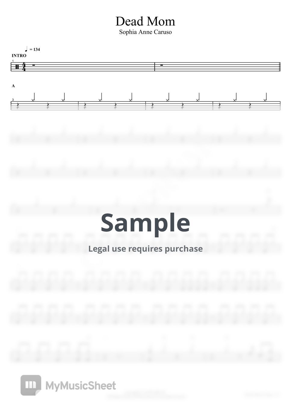 Sophia Anne Caruso - Dead Mom Sheets by COPYDRUM