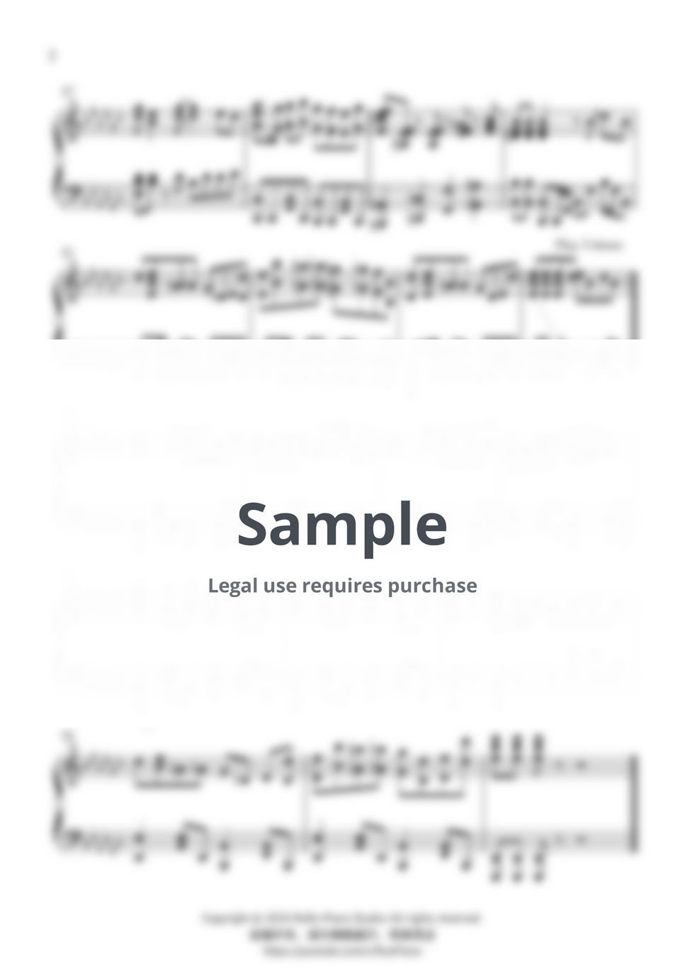 Toothless Dancing / Pokémon: Black & White - Driftveil City 楽譜 by Ru's ...