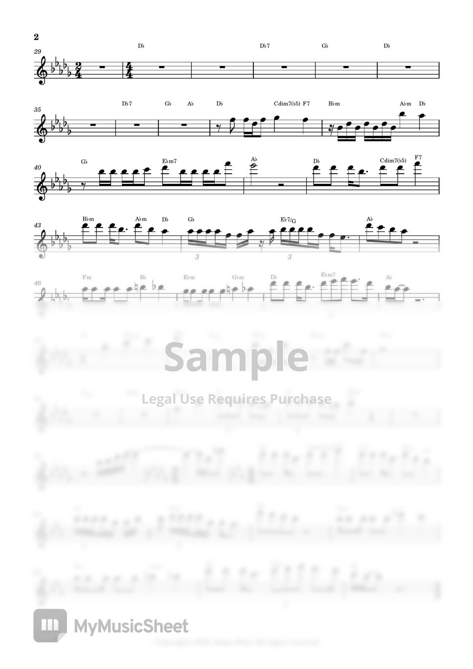 Red Velvet - Feel My Rhythm (Flute Sheet Music) Sheet Music by sonye flute