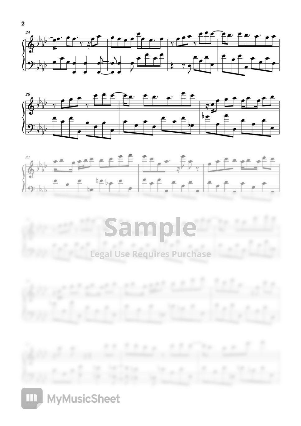 Yoasobi - Sangenshoku Sheets by Mikka