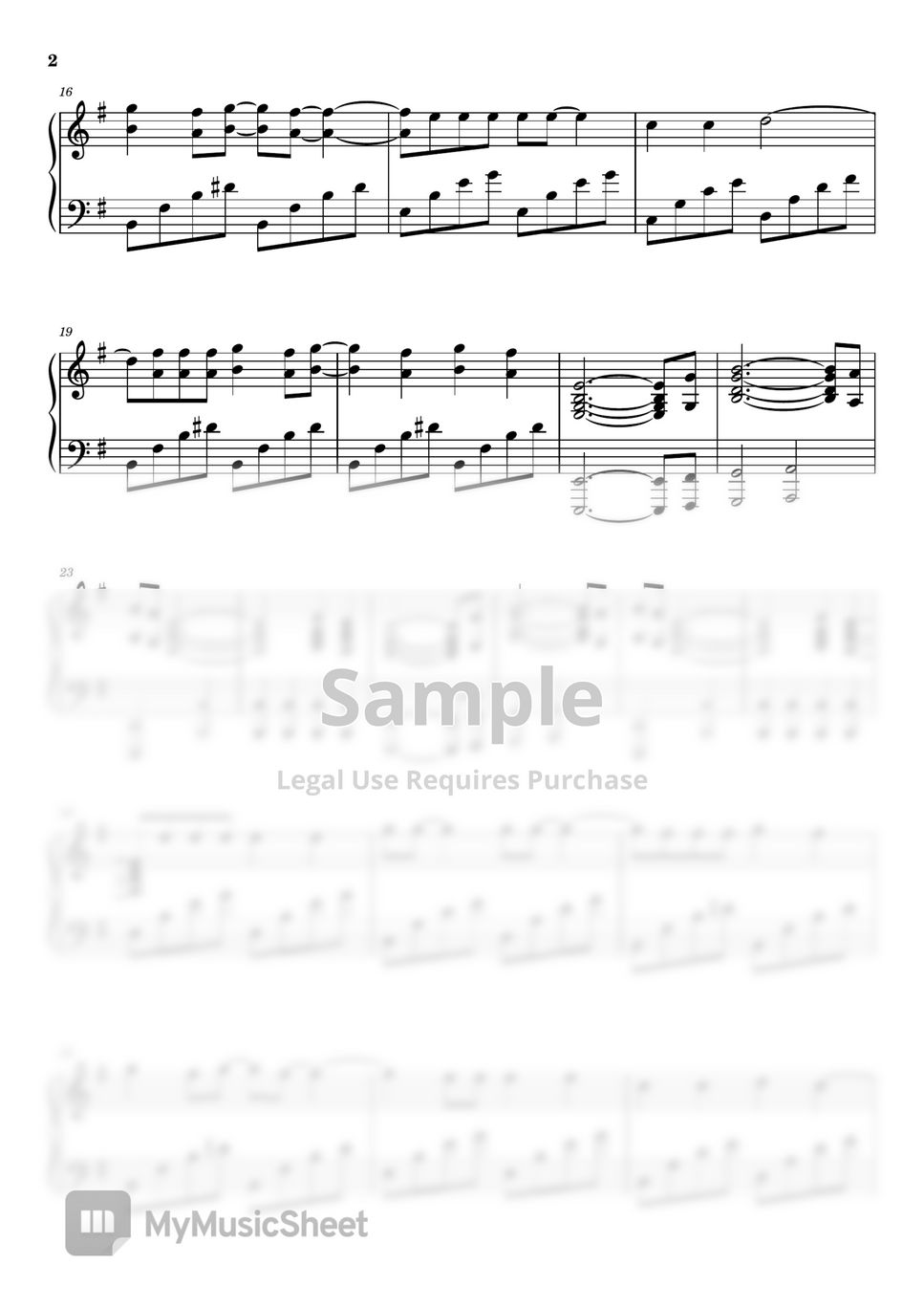 Rammstein - Mutter Sheet by Piano Go Life