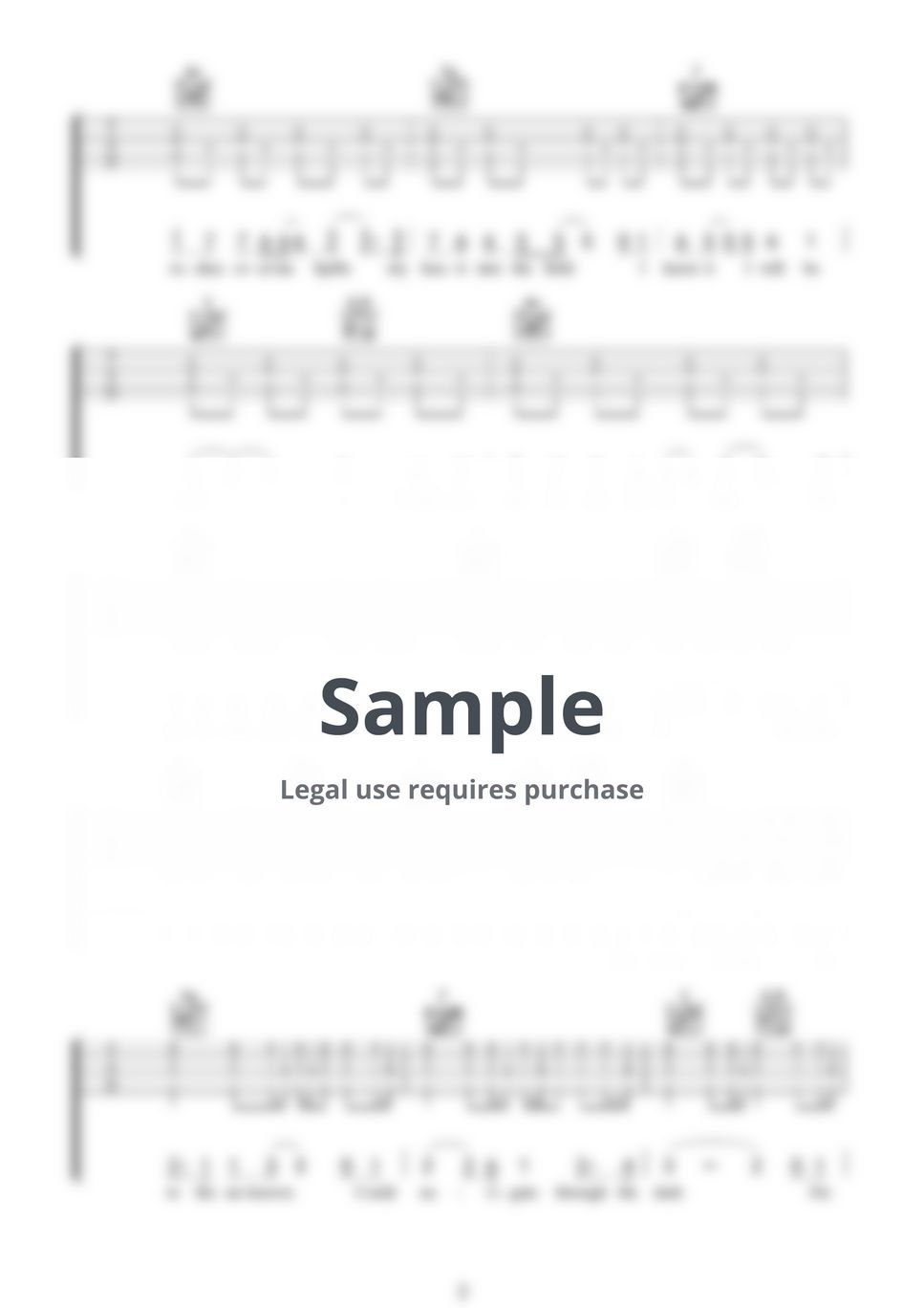 Teloupe - Saddle Of My Sheet Music by 无限延音