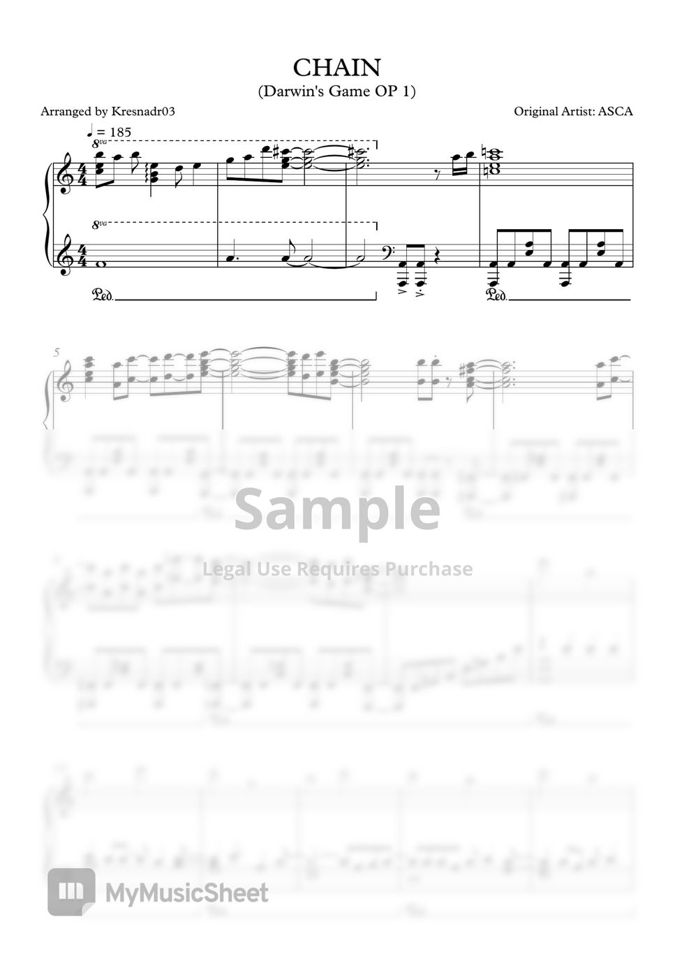 ASCA - CHAIN Sheets by Kresnadr03