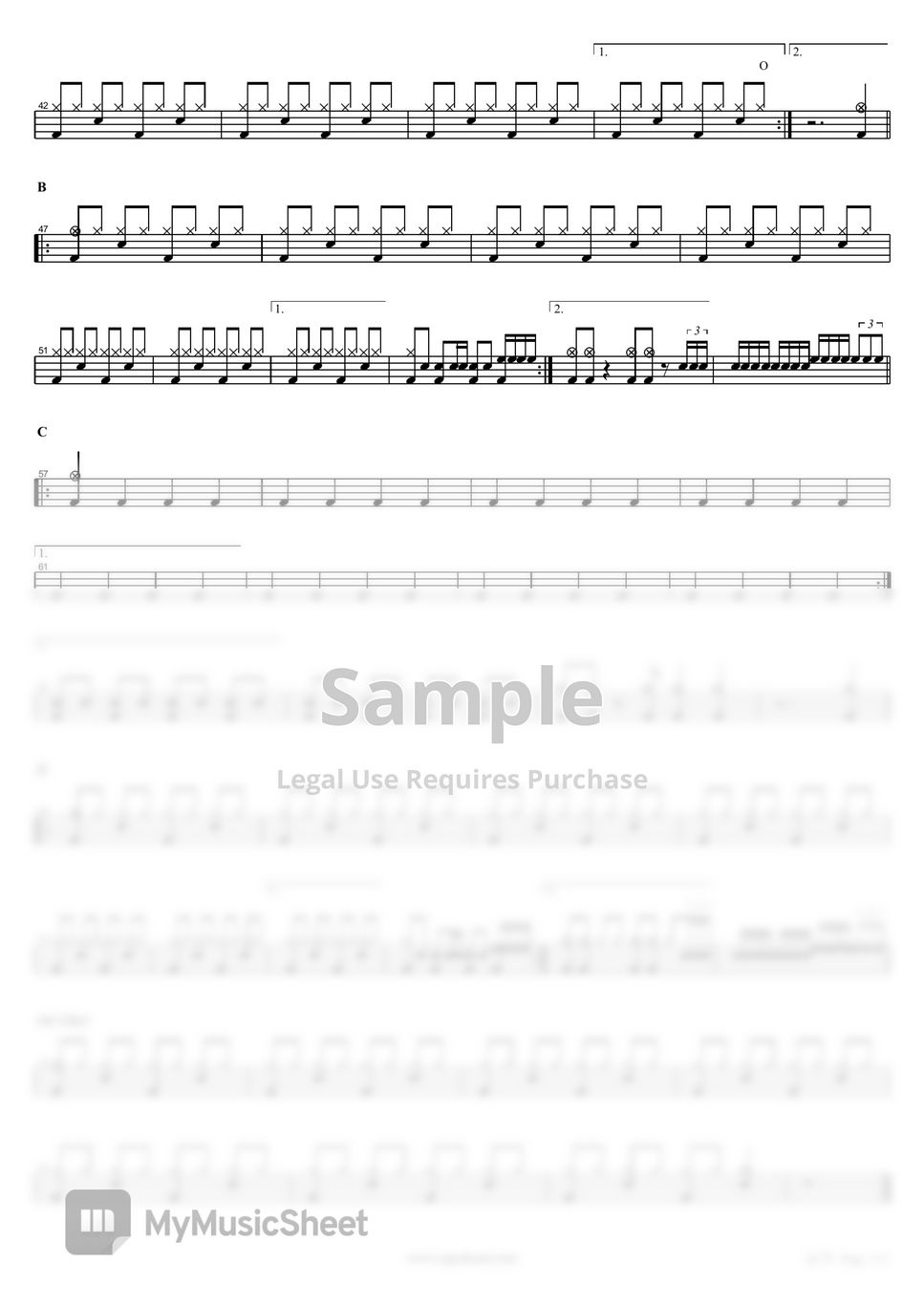 대성 날개 Sheets By Copydrum