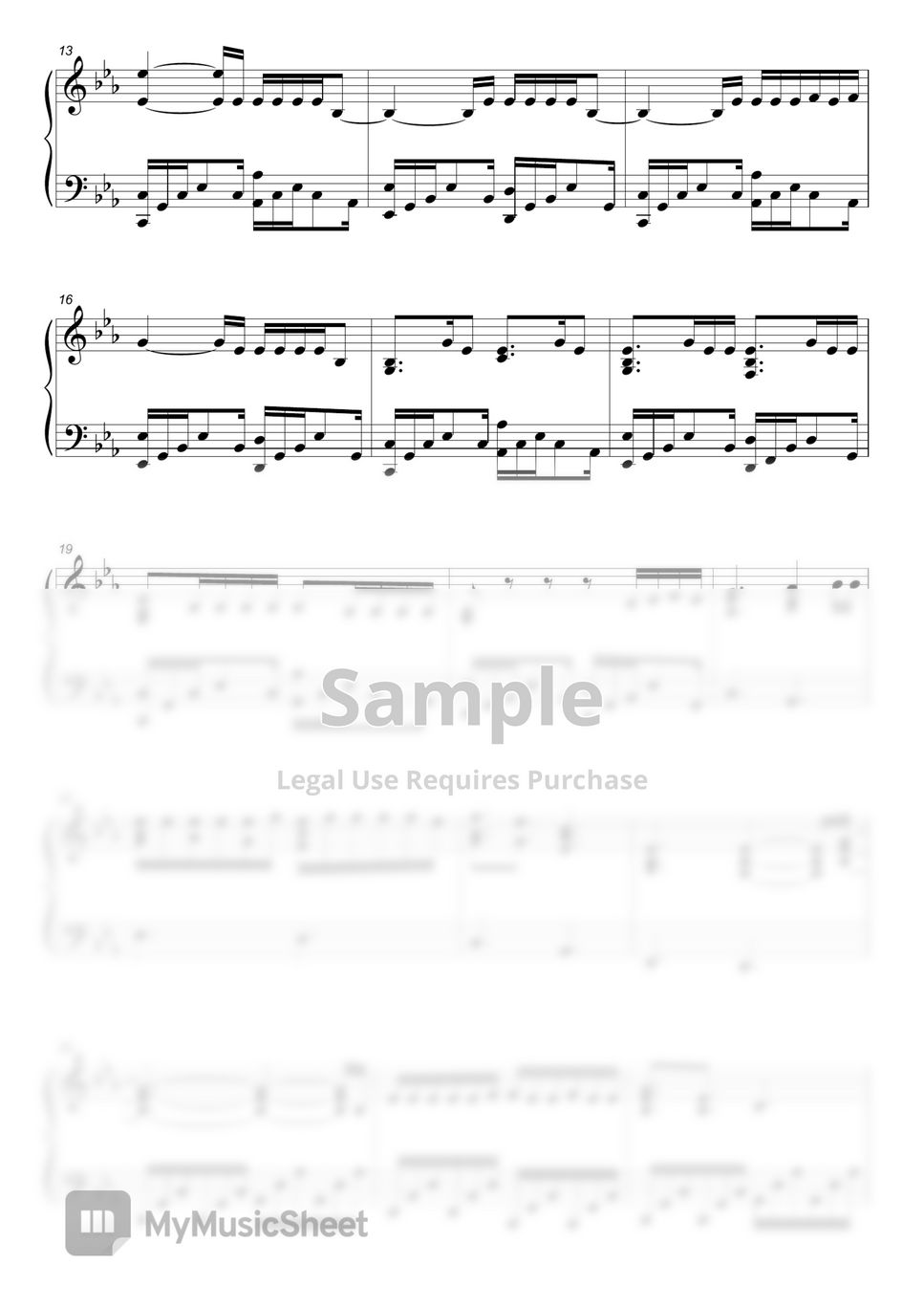 Bts 방탄소년단 Mikrokosmos 소우주 [piano Cover] 악보