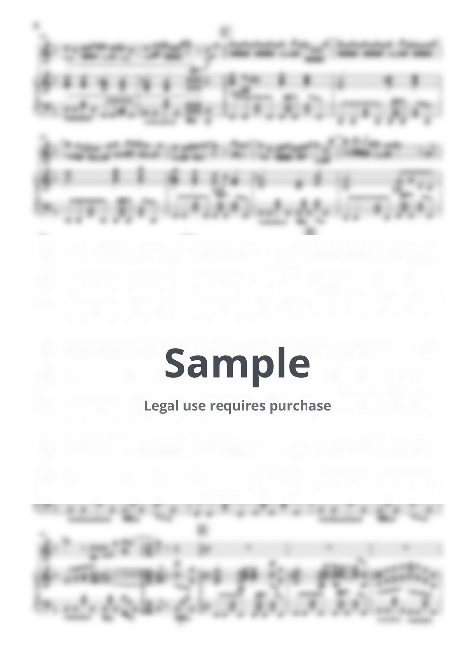 back number - クリスマスソング / back number - Christmas Song (Flute&Piano) 악보 ...