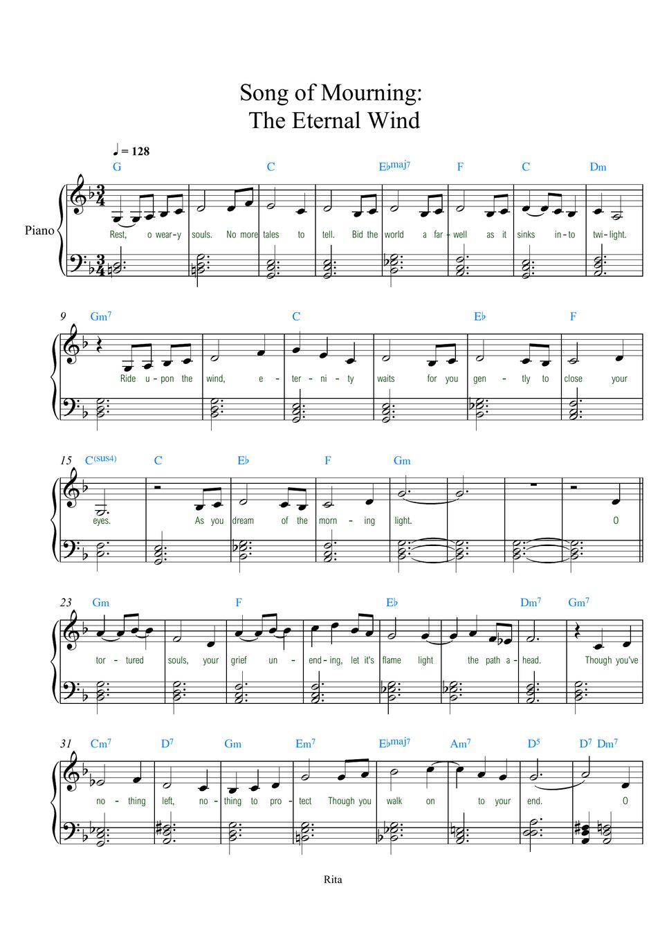 Phantasy Star Online 2: New Genesis - Song of Mourning: The Eternal ...