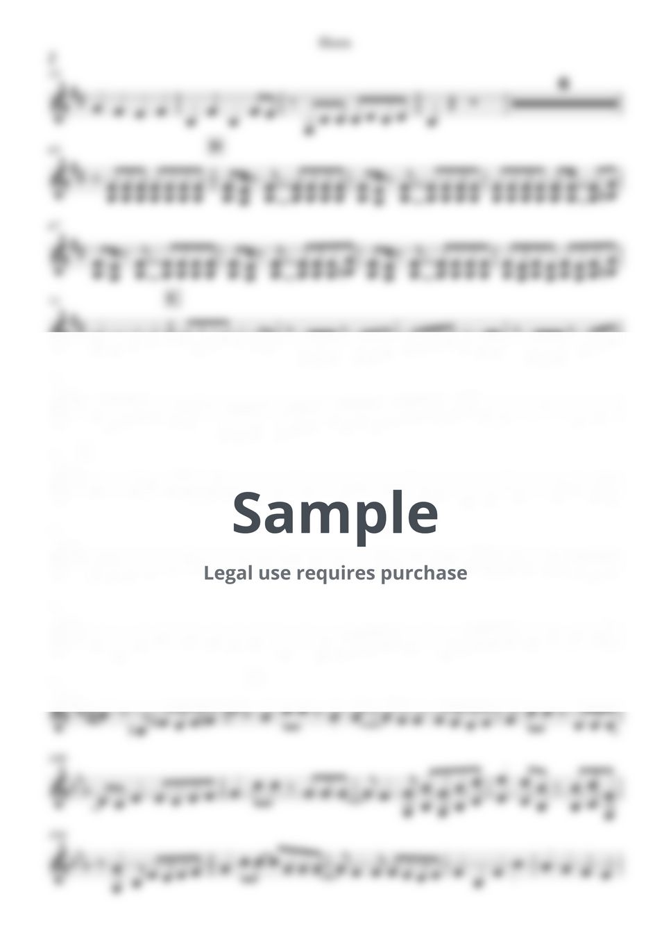 YOASOBI - 祝福 Sheets by tsubasa