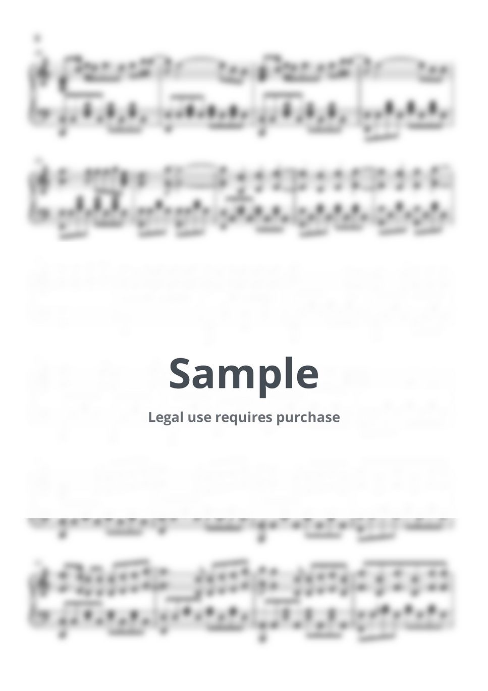 Irama - Ovunque sarai (C Major, 79 BPM) 楽譜 by Alberto Rinaldi Piano Covers