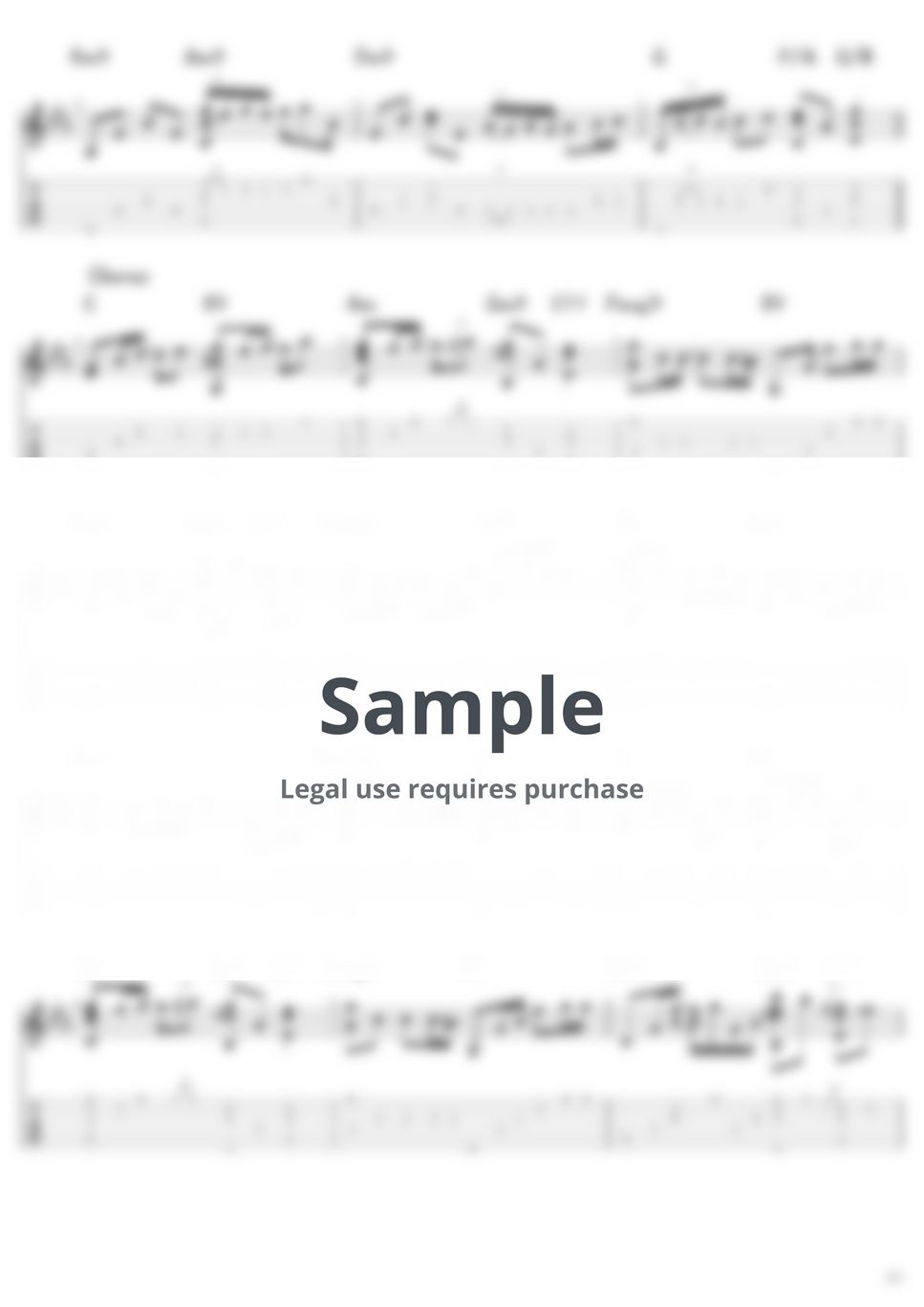 韋禮安 - 如果可以 (Fingerstyle Guitar Tab) Sheet Music by Jackson Cheung