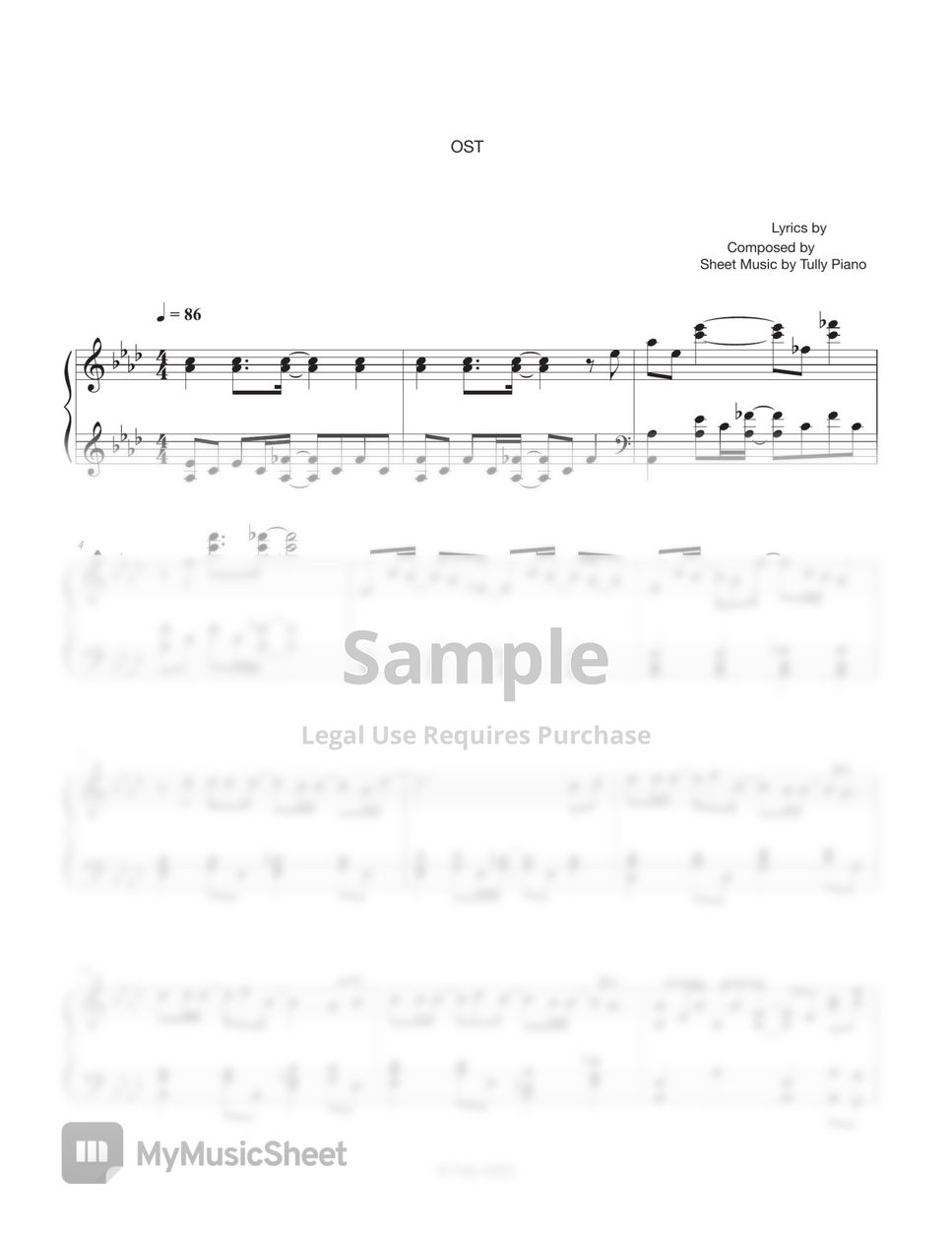 MeloMance(멜로망스) - Love, Maybe(사랑인가 봐) (2 pieces (Origianl+ Easy Key ...