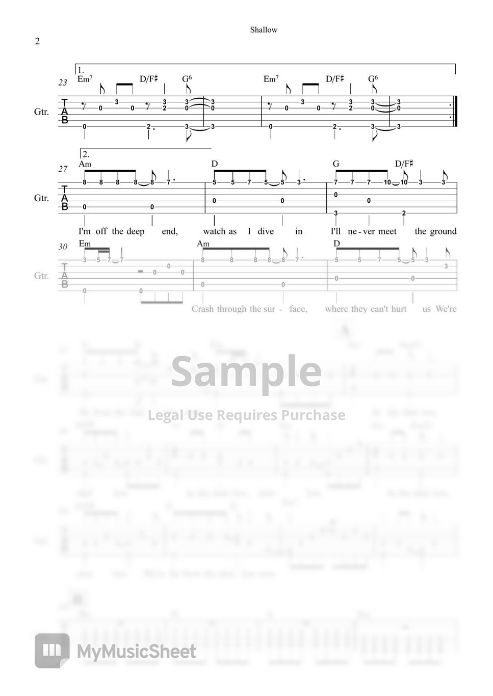 Lady Gaga, Bradley Cooper - Shallow (Shallow - Lady Gaga, Bradley ...