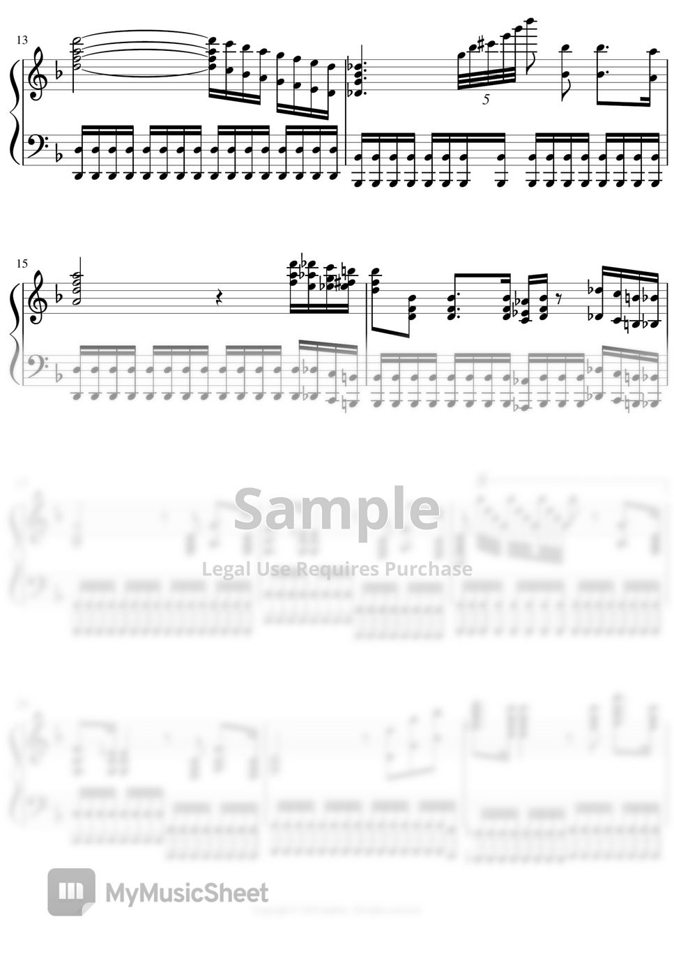 Andrew Lloyd Webber - The Phantom of the Opera (Piano cover) Sheet ...