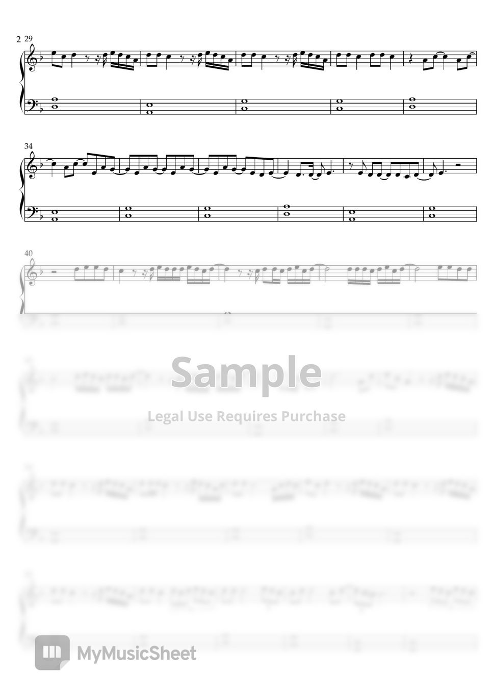 The Neighbourhood - Daddy Issue (Easy Version) 악보 by C Piano