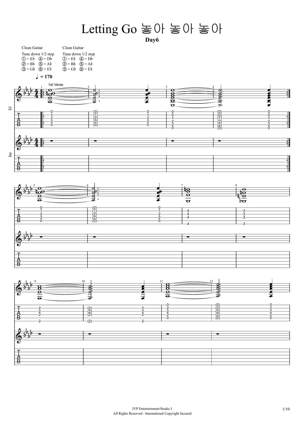 Day6 - Letting Go Sheets