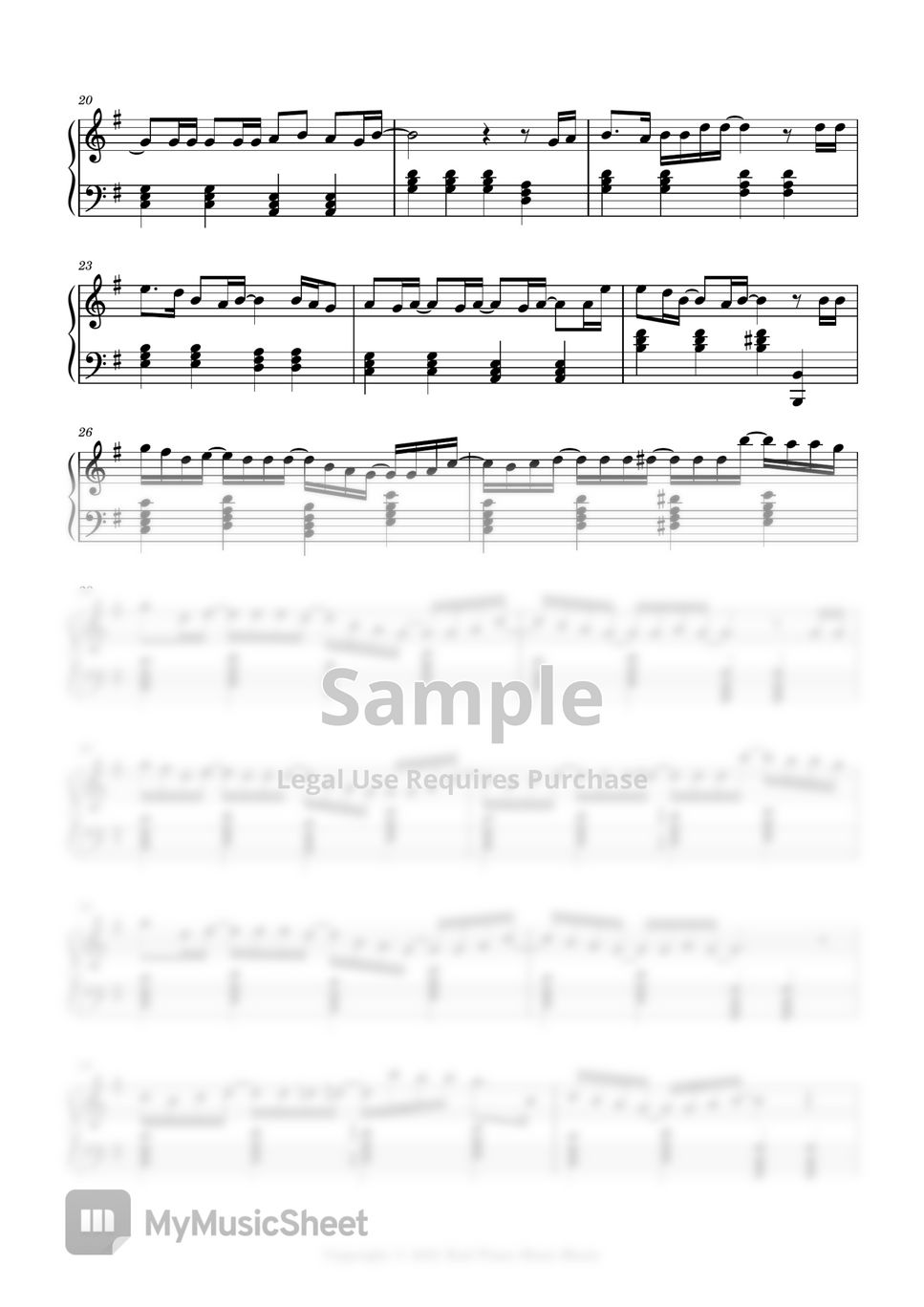 MAKAFUKA - MAKAFUKA (Piano Sheet Music) Sheets by Kail Piano