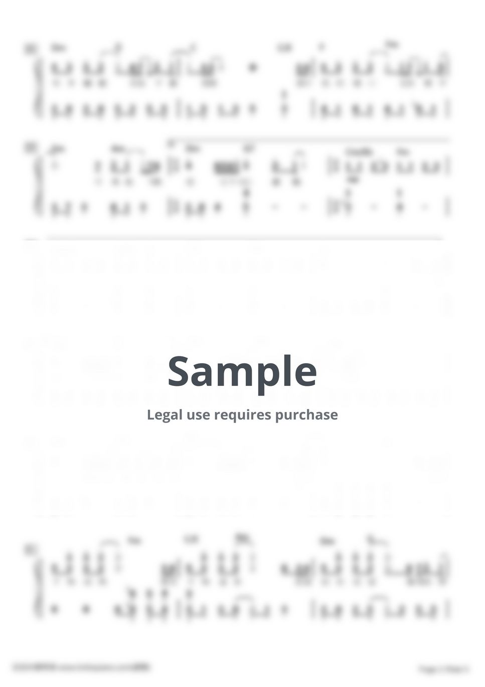 楊丞琳(Rainie Yang) - [簡譜]-楊丞琳(Rainie Yang) - 獻醜(Embrace Your Imperfection)(附歌詞 和弦) Sheet Music by ...