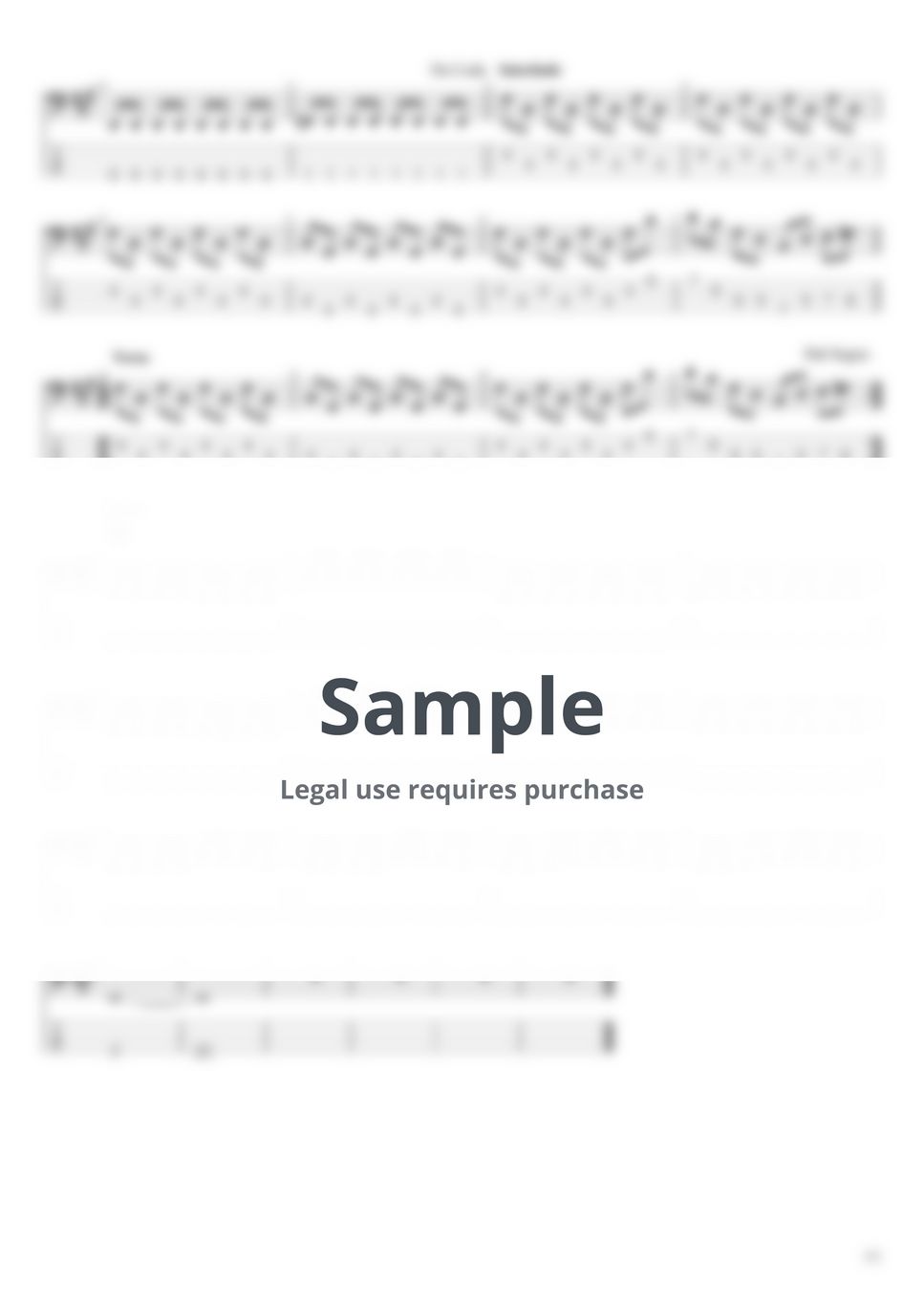 MUSE - Muscle Museum Tab + 1staff by TUNA CRACKER