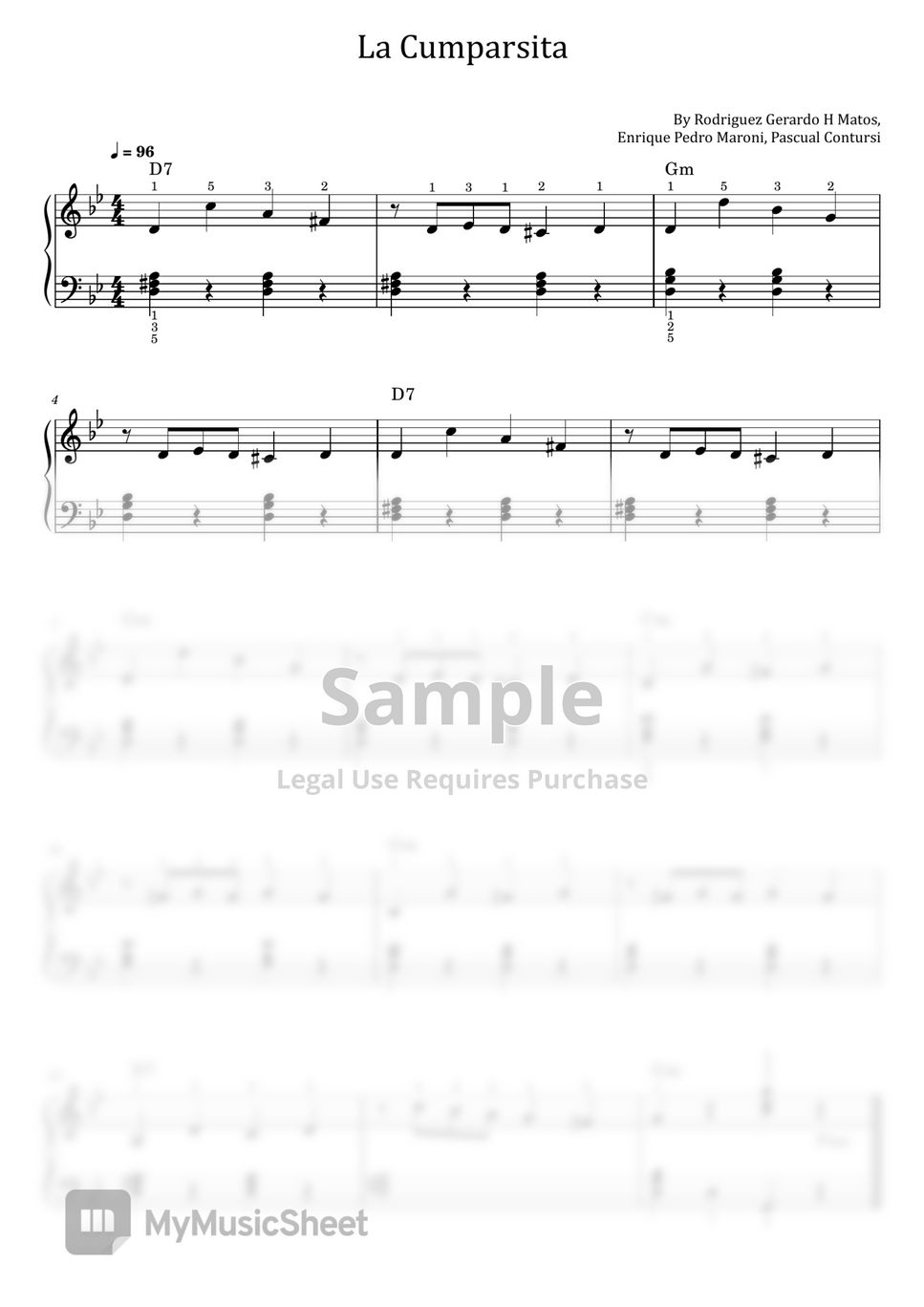 Rodriguez Gerardo H Matos, Enrique Pedro Maroni, Pascual Contursi - La ...