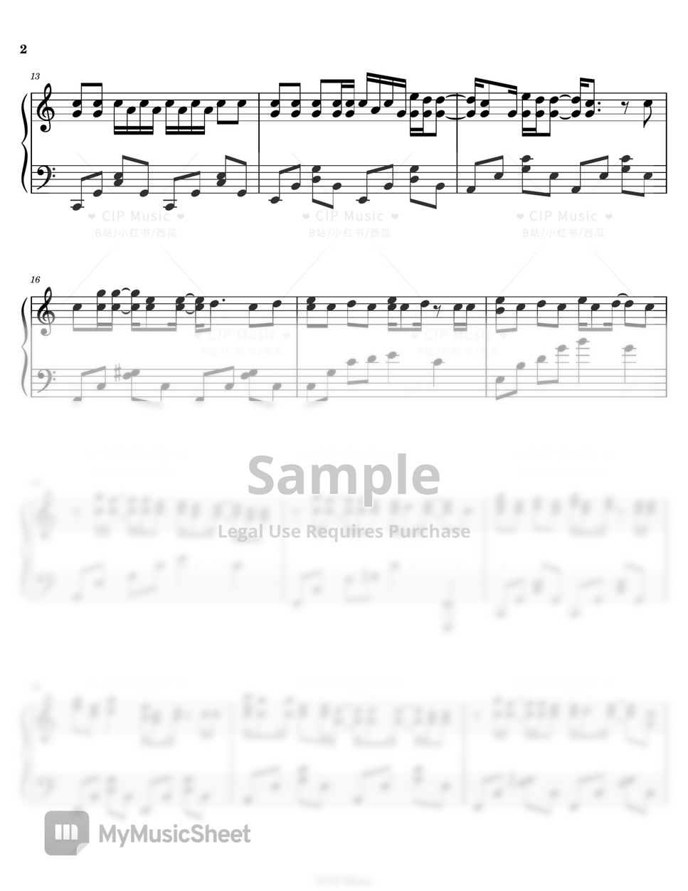SUPER JUNIOR - Callin' Sheet by CIP Music