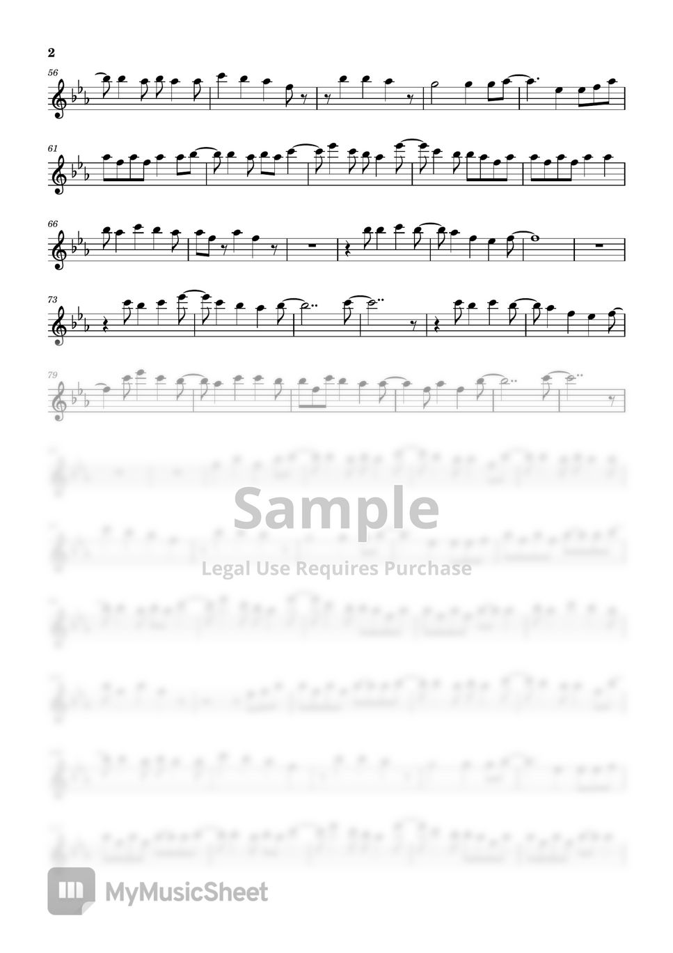 Celeste Buckingham - Run Run Run (Tenor Sax) Sheet Music by WendaMusic