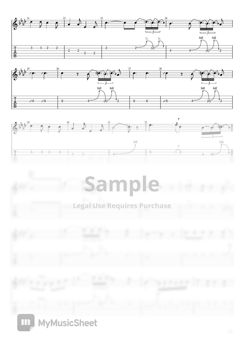 Ed Sheeran - Perfect Sheet Music by Kfir Ochaion