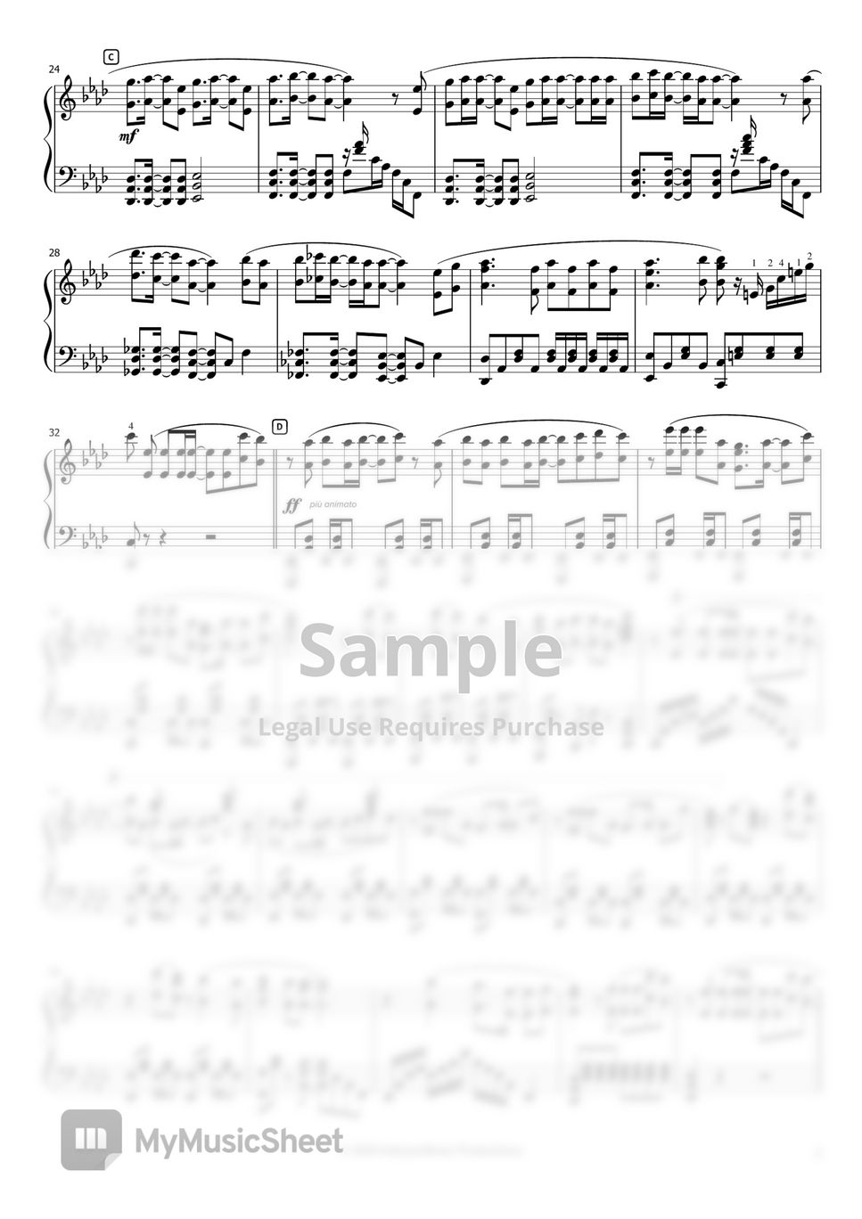 ASCA - Howling (Mahouka Season 2) Sheet Music by HalcyonMusic