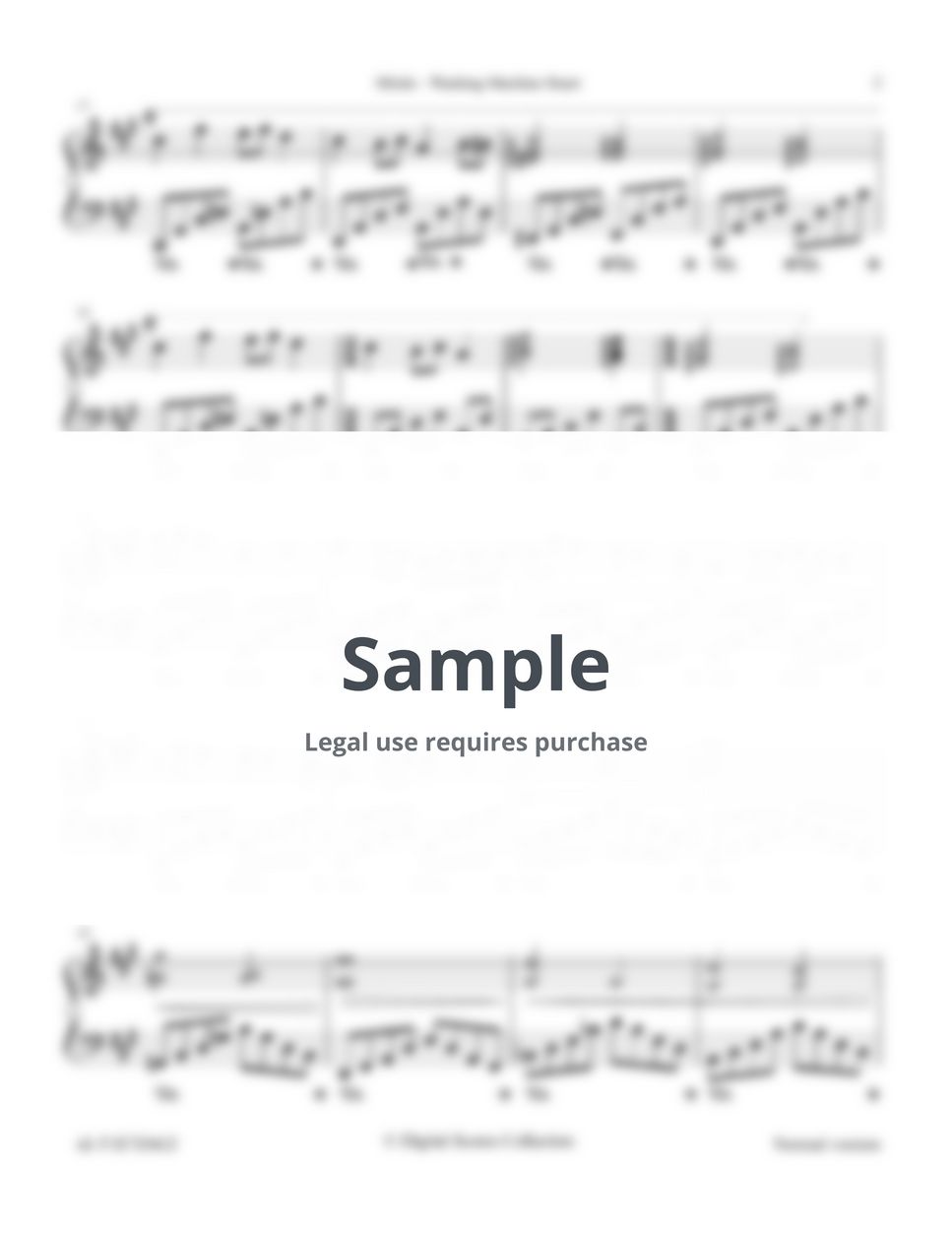 Mitski - Washing Machine Heart (Relax version) Sheet Music by Digital ...