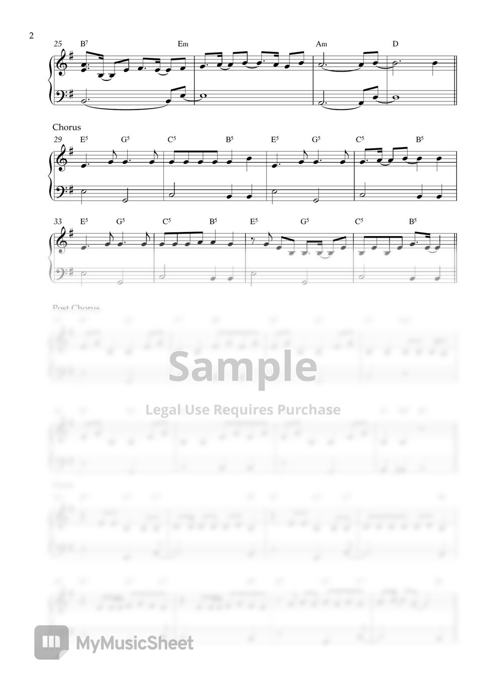 (G)I-DLE - Queencard (EASY PIANO SHEET) Sheet Music by Pianella Piano