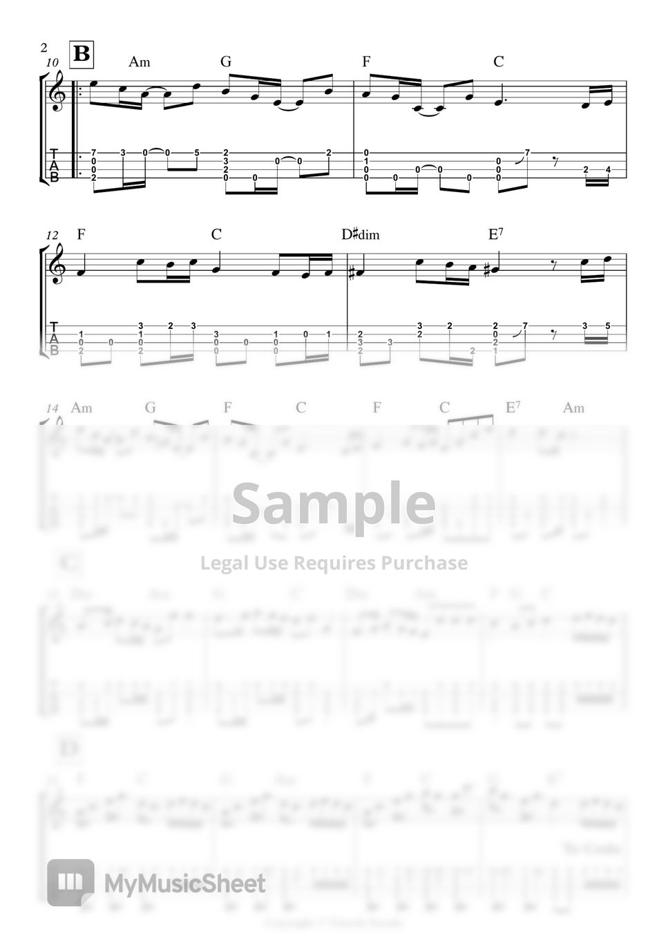 KENSHI YONEZU - LEMON Sheet Music by Tomoki Suzuki