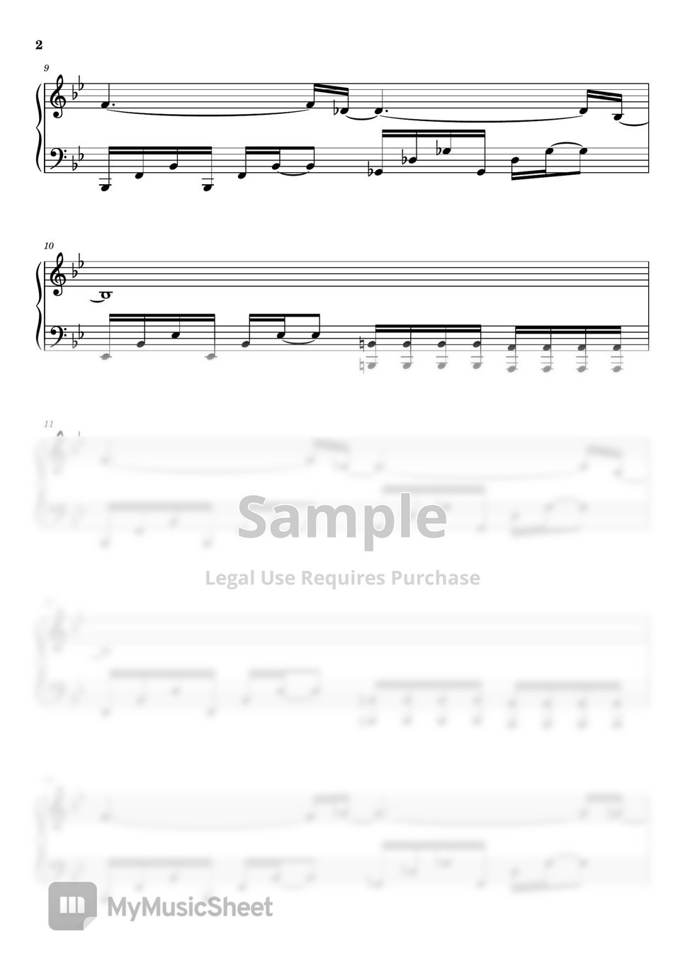 Nirvana - In Bloom Sheet by Piano Go Life