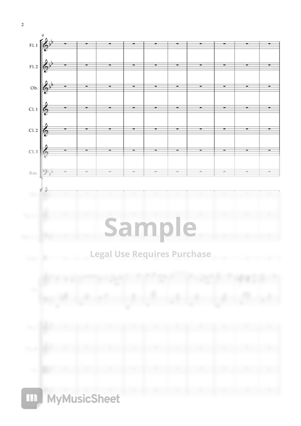 Joe Hisaishi Merry Go Round Of Life Full Score Sheets By Youngsuk Kim