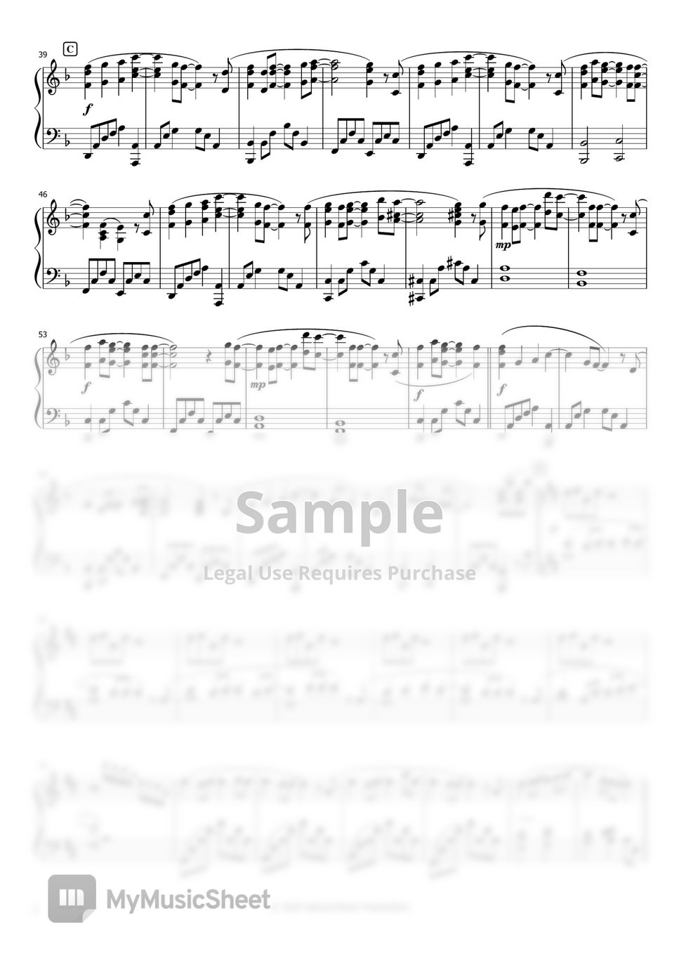 TRUE - Sincerely (Violet Evergarden OP) Sheets by HalcyonMusic