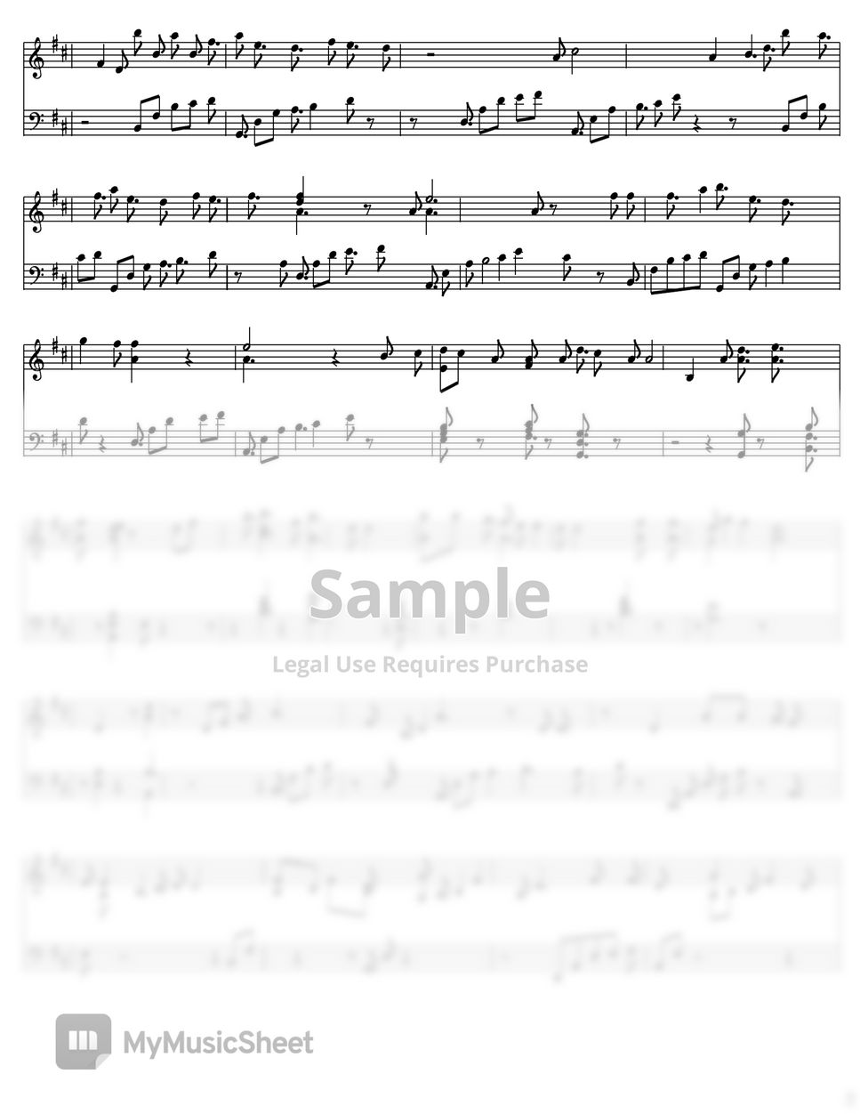 Justin Bieber - Ghost Sheet Music by Naor Yadid