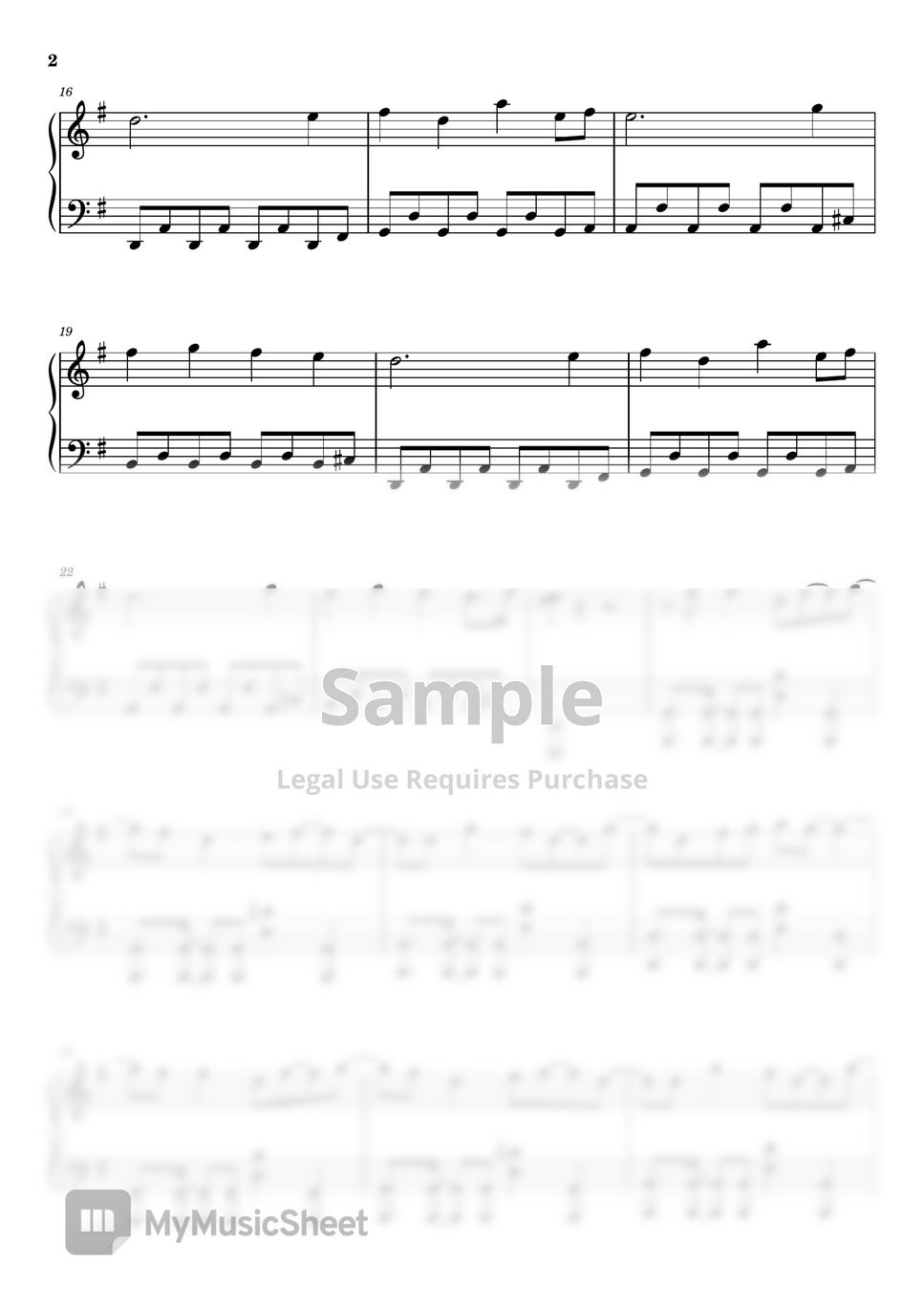 Marshmello - Alone Sheets by Piano Go Life