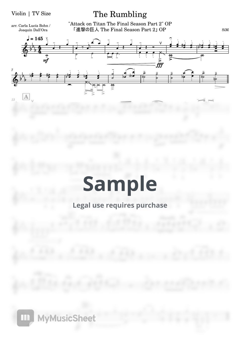 SiM - The Rumbling | "Attack on Titan The Final Season Part 2" OP ...